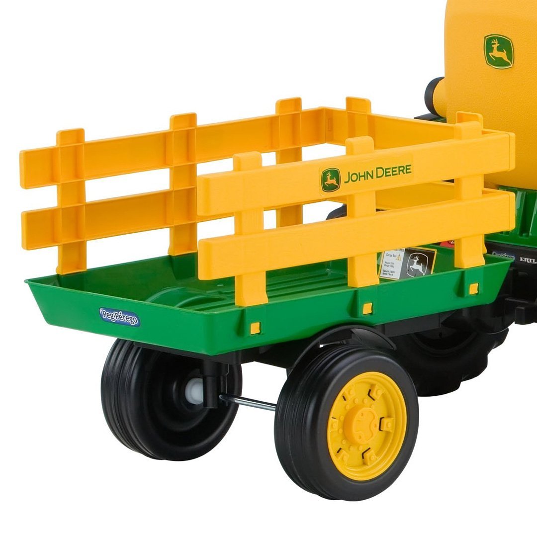 John Deere Ground Force Peg-Pérego | Tractor Eléctrico Infantil - Mini ...